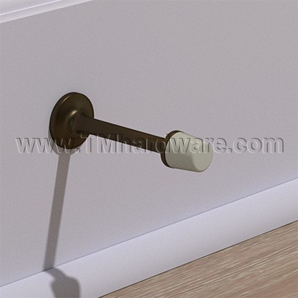 Ives 61 | 3-1/8" | Base Door Stop | www.TMHardware.com
