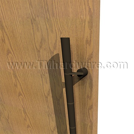 Ives 8189 Athens Tubular Door Pull | 1-1/2” Offset | 19-13/16” CTC ...