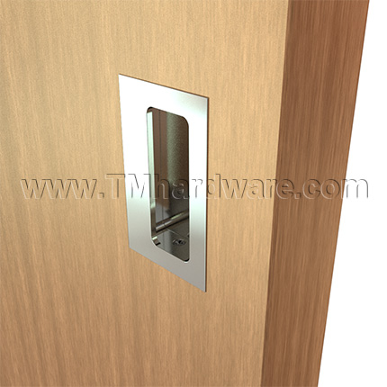 Door and Cabinet Flush Pull | Ives | Rectangular Narrow | TMHardware.com