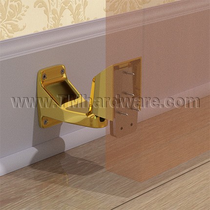 Ives FS495 | Holds Door 3-3/4" From Wall | Wall Stop and Automatic ...