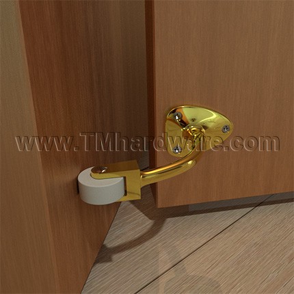 Ives RB470 | Offset | Roller Bumper | www.TMHardware.com