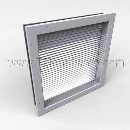 Activar Door Louver 1300A | Inverted "V" Blades | Flanged Frame ...