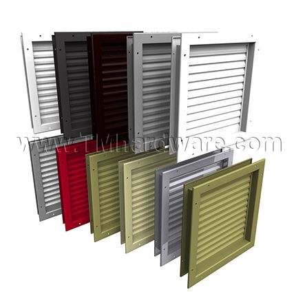 Air Louver for doors up to 1 3/4" thick | Non-Vision | Y Blades ...