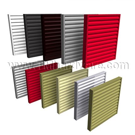 Air Louver for all door sizes | Non-Vision | Y Blades | TMhardware.com