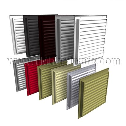 Air louver for all door sizes | Non Vision | Y blades | TMhardware.com