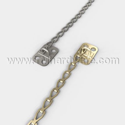 Chain Door Stops | Brass | TMHardware.com