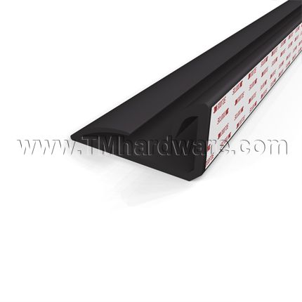 Polyvinyl Adhesive Weatherstrip, L-Shape with Fins, sold by TMhardware.com