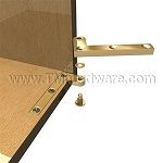 Deltana Door Pivot Hinge PH60 | Solid Brass | TMHardware.com