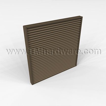 Air Louver for all door sizes | Non-Vision | V Blades | TMhardware.com