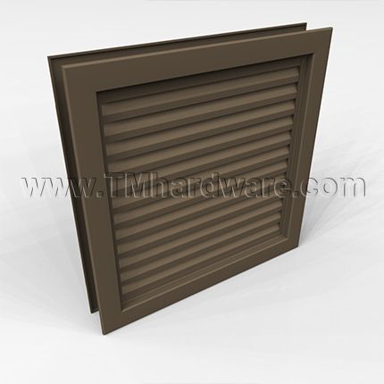 Air louver for doors 1-34" thick | Non-Vision | Y Blades | TMhardware.com