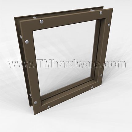 Activar VLF Vision Lite Frame for Wooden or Metal Doors fits .25" Glass ...