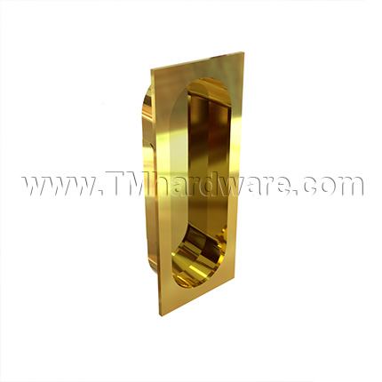 Ives 222 | Rectangular | Flush Pull | www.TMHardware.com