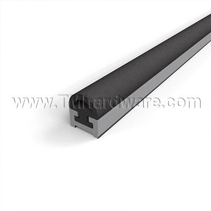 NGP 136S Door Bottom, Aluminum Track | Silicone Bulb Seal | Mortised ...