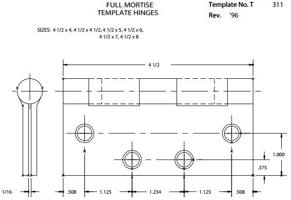 Hager QuickShip BB1279 Hinge | Ball Bearing Hinges | TMHardware.com