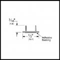 Pemko S772 Adhesive Weatherstrip | Trademark Hardware
