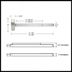 Full line of Falcon exit devices | TMhardware.com