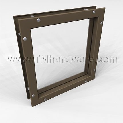 Activar VLF Vision Lite Frame for Wooden or Metal Doors fits .25" Glass ...