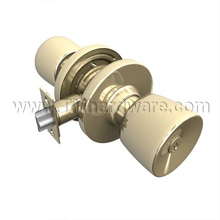 Door Knob with Lock | Falcon W Series Grade 2 Medium Duty | TMHardware.com