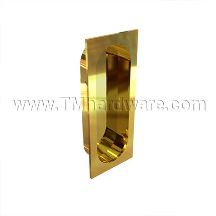 Ives 222 | Rectangular | Flush Pull | www.TMHardware.com