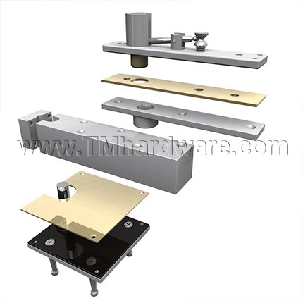 Ives 7259| Pivot set| heavy dut| up to 1000 lbs| bottom base frame ...