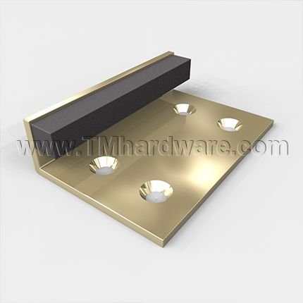 Overhead Door Stopper | Solid Brass | Rockwood 489 | TMHardware.com